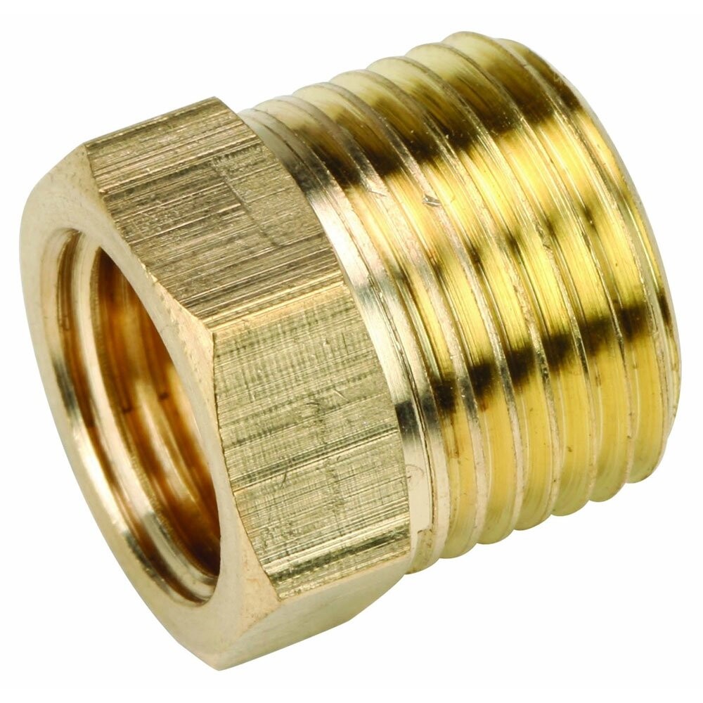 Brass Male 3/8 X 1/4 Bsp - Male X Female Reducing Bush Adapter Thread ...