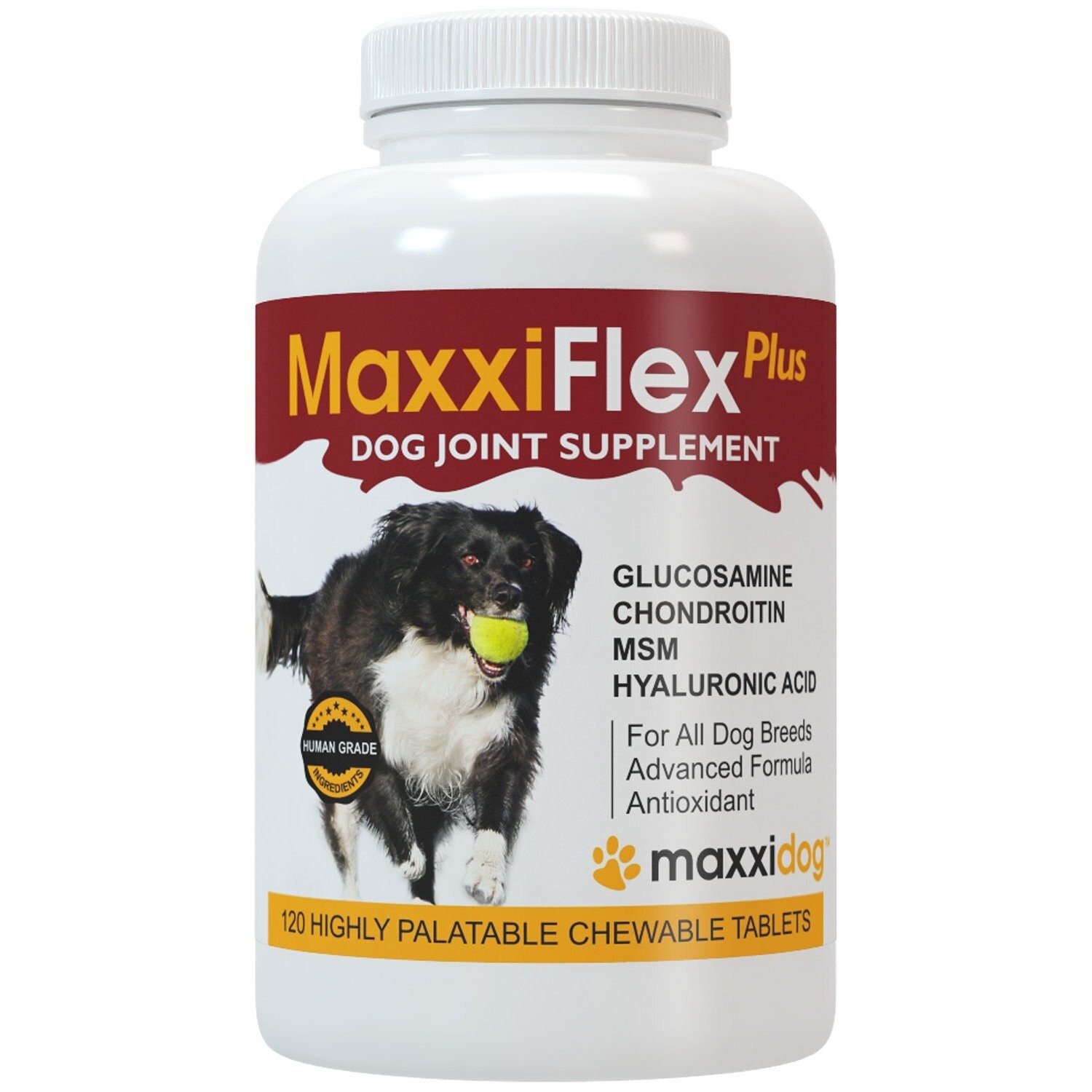 MaxxiFlex Plus Dog Joint Supplement | 120 Chewable Tablets on OnBuy