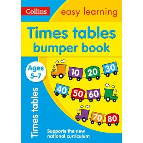 Collins Easy Learning Ks1: Times Tables Bumper Book Ages 5-7 on OnBuy