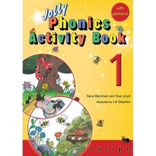 Jolly Phonics Activity Book 1: S,a,t,i,p,n on OnBuy