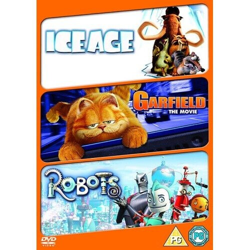 Robots / Ice Age / Garfield - The Movie DVD [2009] on OnBuy