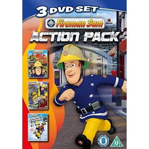Fireman Sam: Action Pack Triple Pack (help is Here, Mountain Rescue, Snow Trouble) [dvd] on OnBuy