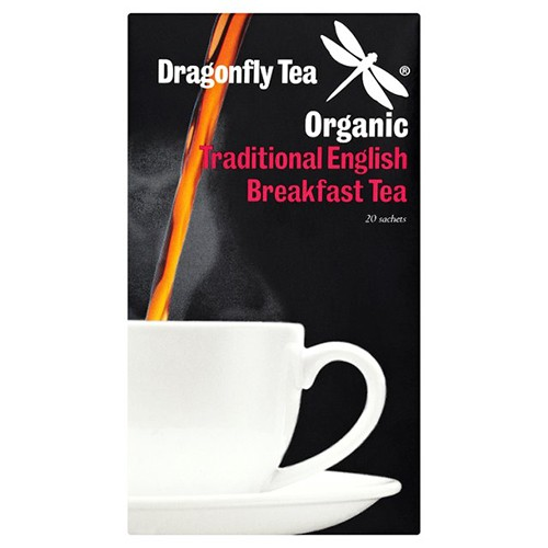 Dragonfly Tea Dragonfly Organic Traditional English Breakfast Tea 20 ...