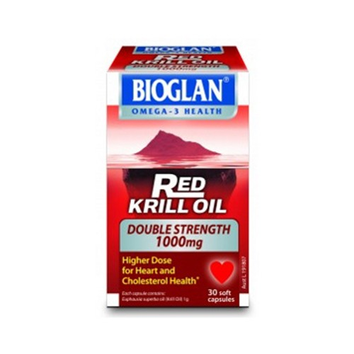 Bioglan Red Krill Oil 1000mg Double Strength 30 Capsules on OnBuy