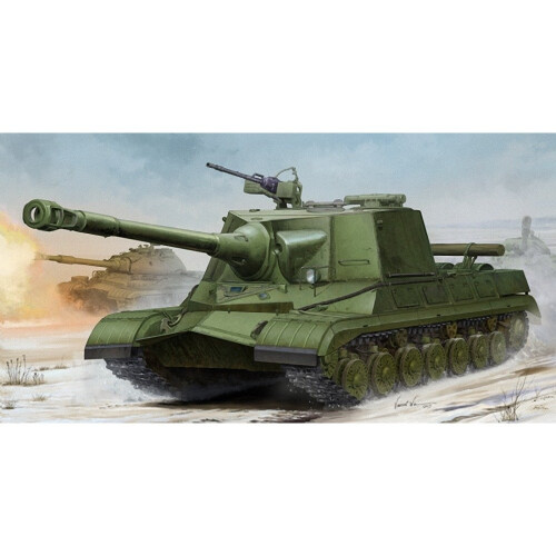 Tru05544 - Trumpeter 1:35 - Soviet Object 268 Heavy Tank Prototype on OnBuy