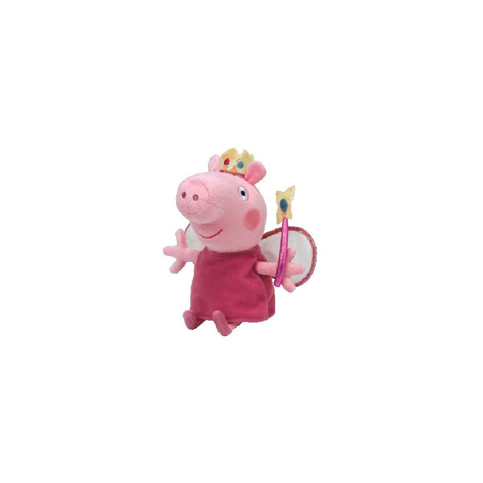 (Princess) (Princess) Peppa Pig Ty Beanies 6" 16cm Plush Soft Toy Doll ...