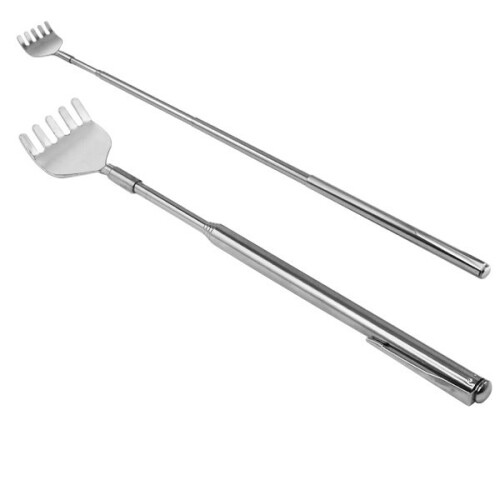 Trixes Extendable Pocket Back Scratcher Fork 20' 50cm Telescopic Long ...