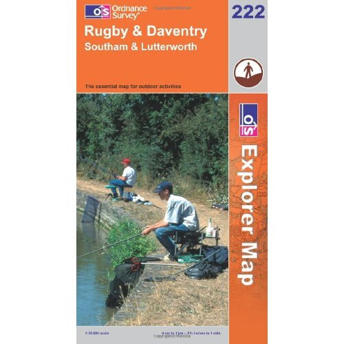 Rugby and Daventry, Southam and Lutterworth (Explorer Maps) (OS ...