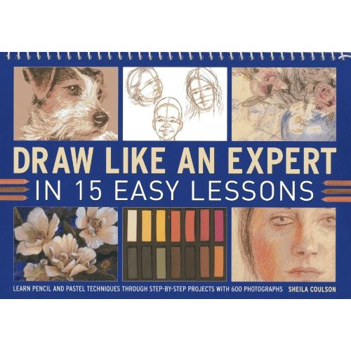 Draw Like an Expert in 15 Easy Lessons: Learn Pencil and Pastel ...