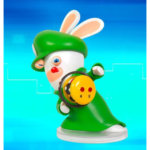 Mario and Rabbids Kingdom Battle 3 Inch figurine - Rabbid Luigi on OnBuy