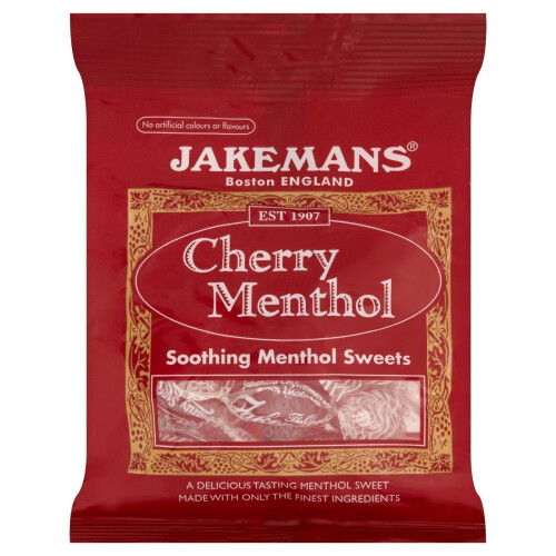 (Cherry) Jakemans Soothing Menthol Sweets Lozenges 73g on OnBuy