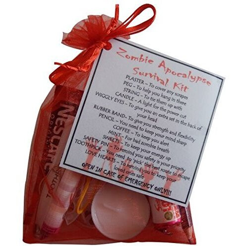 Zombie Apocalypse Survival Kit Gift | Zombie Survival Kit Party Favour ...