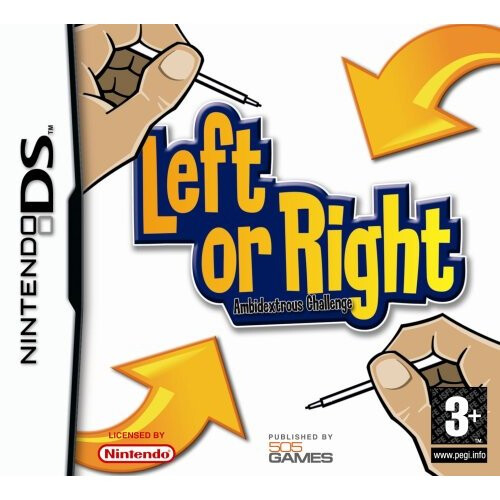 Left or Right: Ambidextrous Challenge (Nintendo DS) on OnBuy Left or Right: Ambidextrous Challenge (Nintendo DS) on OnBuy