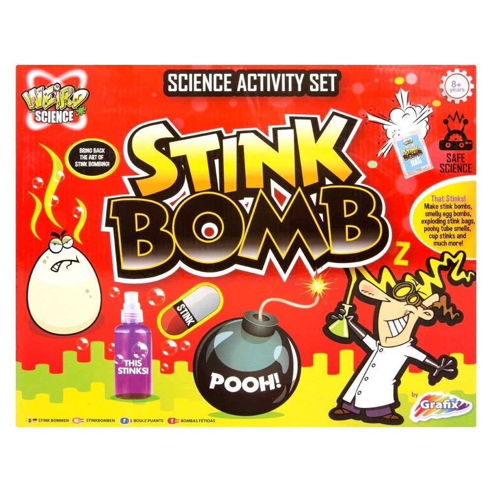 23 Piece Fun, Make-your-Own Stink Bomb Toy Science Kit, 8 Years+ on OnBuy