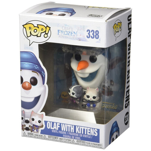 Disney's Olaf's Frozen Adventure Funko Pop! Vinyl Olaf with Kittens on ...