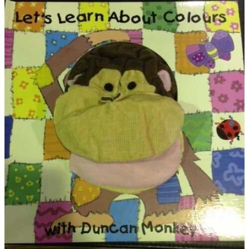 Lets Learn About Colours Book with Duncan Monkey Hand Puppet on OnBuy