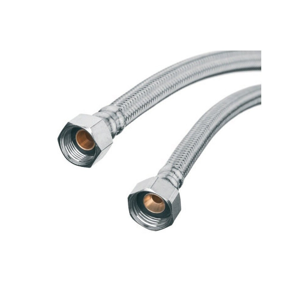 (1/2" x 1/2", 40cm) Flexi Flexible Kitchen Basin MonoBloc Tap Connector ...