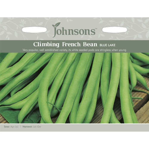 Johnsons Seeds - Pictorial Pack - Vegetable - Climbing Bean Blue Lake ...