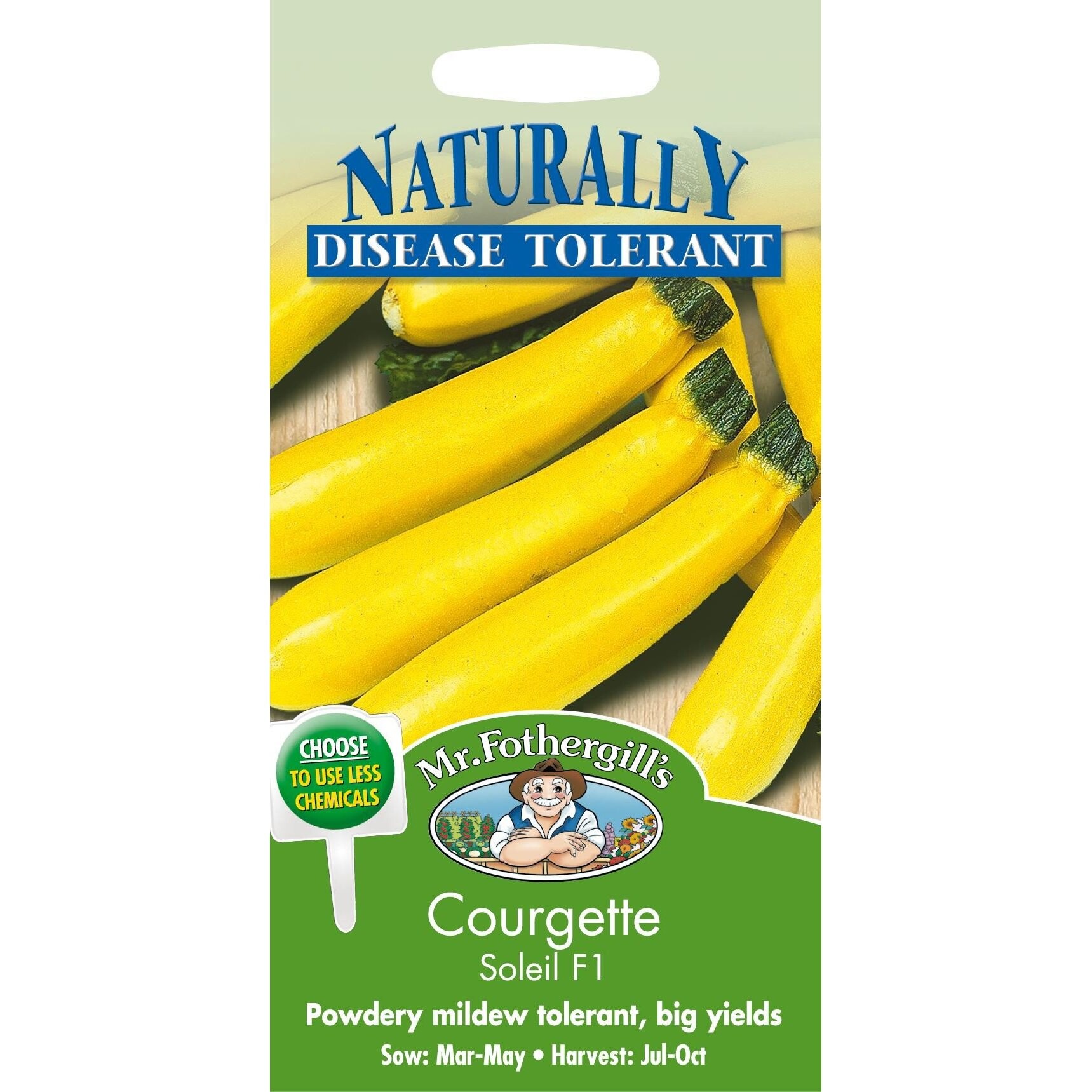 Mr Fothergills - Pictorial Packet - Vegetable - Courgette Soleil F1 ...