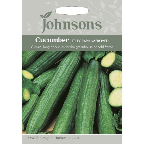 Johnsons Seeds - Pictorial Pack - Vegetable - Cucumber Telegraph ...