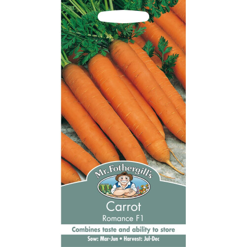 Mr Fothergills - Pictorial Packet - Vegetable - Carrot Romance F1 - 500 ...