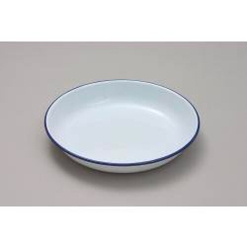 24cm Enamel Rice Pasta Plate - plate enamel 45624 rice genware cm ...
