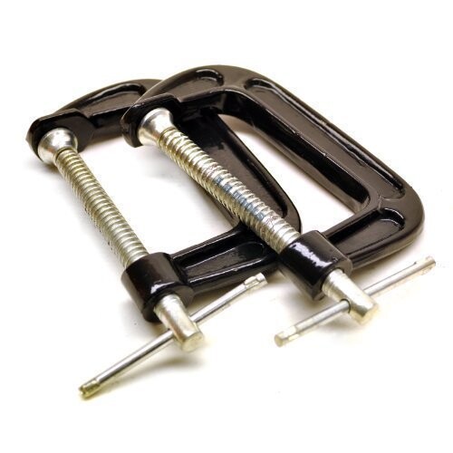 75mm (3") Heavy Duty G Clamp - g clamp 3 heavy duty iron 75mm cast ...