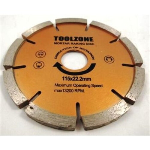 Diamond Disc Mortar Raker Pointing 115mm 4 1/2" Grinder - disc mortar ...