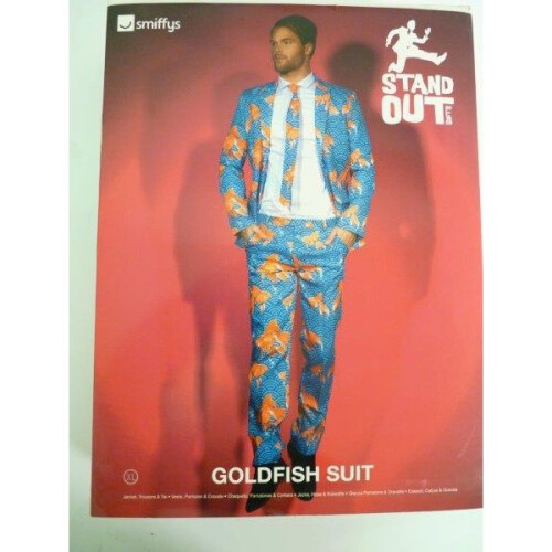 Extra Large Men's Goldfish Suit - fancy dress suit mens stand out ...