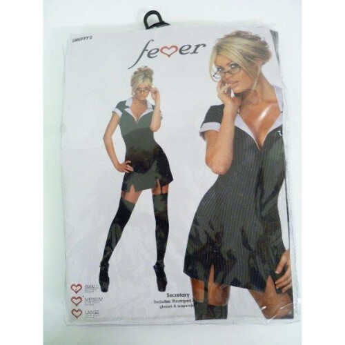 Small Women's Sexy Secretary Costume - costume secretary dress fancy ...