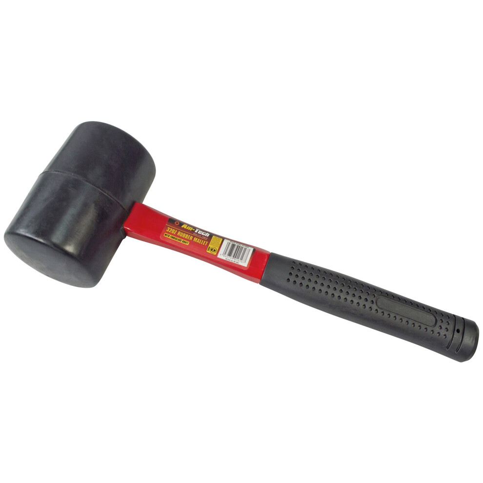 32oz Rubber Mallet - Fibreglass Shaft - rubber mallet fibreglass hammer ...