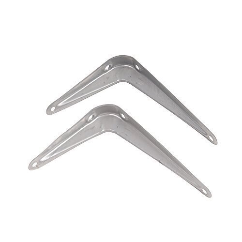 Fixman London Grey Shelf Bracket Display Box 20pce 100 x 75mm - London ...