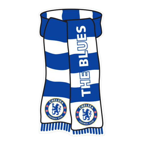 Chelsea F.c. Show Your Colours Sign - Fc Football Official Club Metal ...