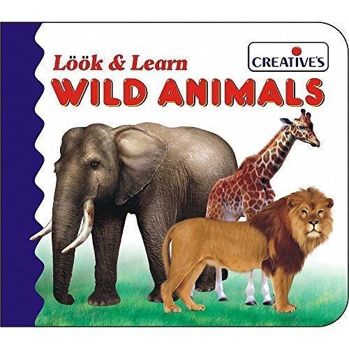 Creative Books - Look &learn Board Book- Wild Animals - Cre0524 Learn ...