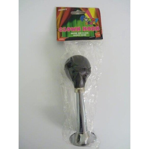 Black Honk Honk Clown Horn - Smiffys Fancy Dress Circus - honk horn ...
