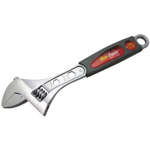12'' Adjustable Wrench Injected Grip - 12 300mm Spanner Drop Forged ...