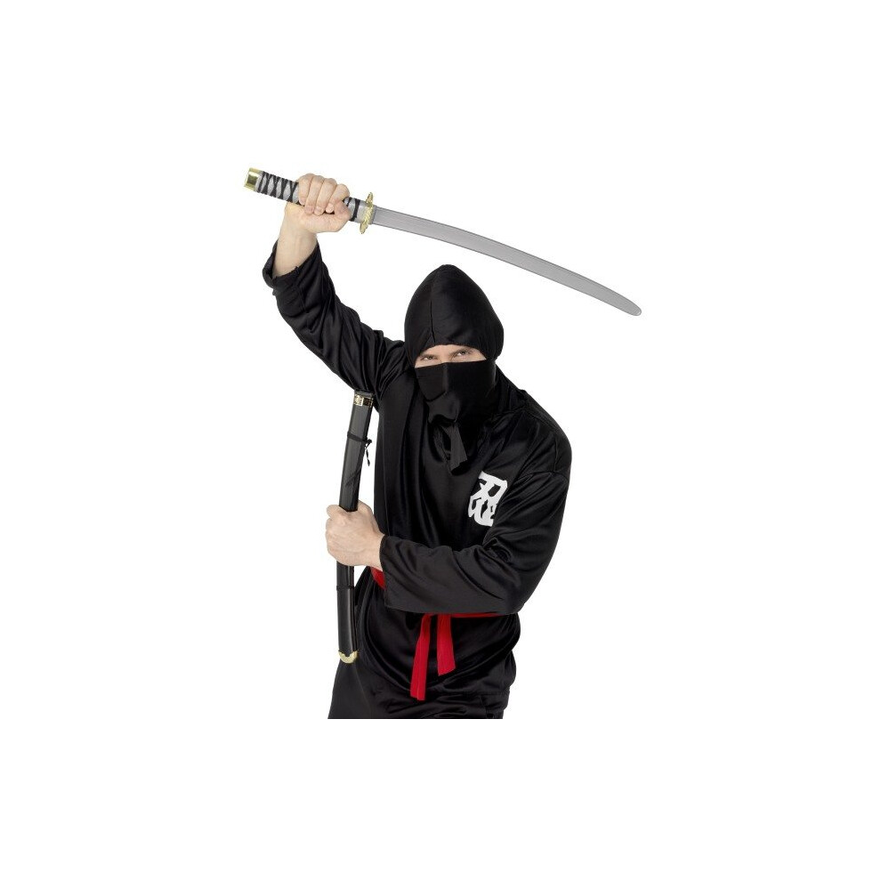 Ninja/samurai Sword & Scabbard, Fancy Dress Costume Accessory ...