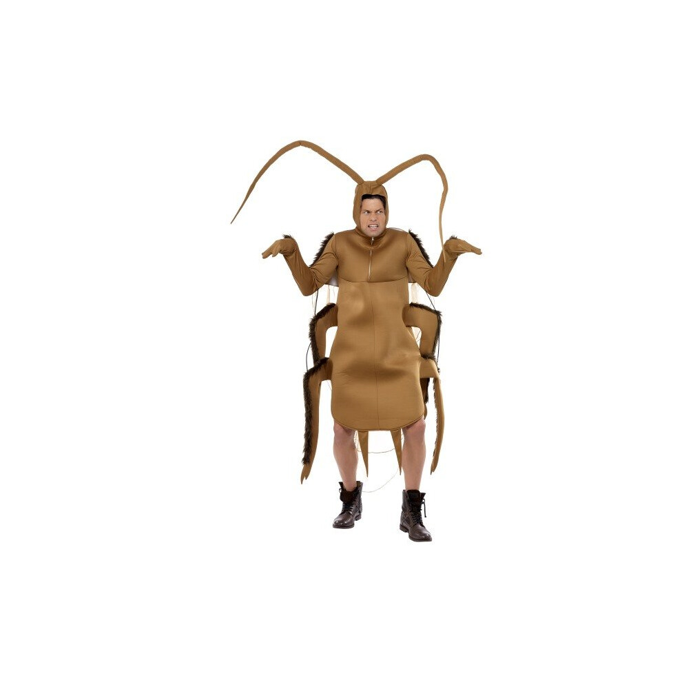 Smiffy's Men's Cockroach Costume, Bodysuit With Sleeves, Funny Side ...
