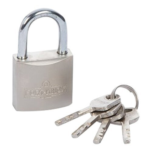 Fort Knox 30mm Satin Finish Padlock - Weather Proof Lifetime Guarantee ...