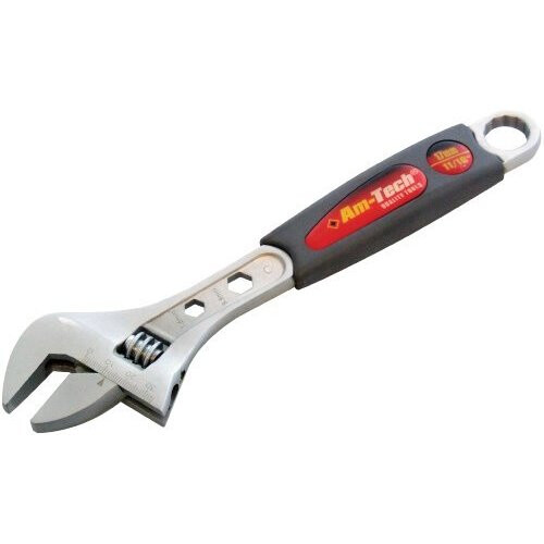 10'' Adjustable Wrench Injected Grip - 10 Spanner 250mm Drop Forged ...