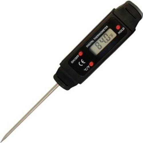 -50°c To +125°c Silverline Pocket Digital Probe Thermometer - 469539 ...