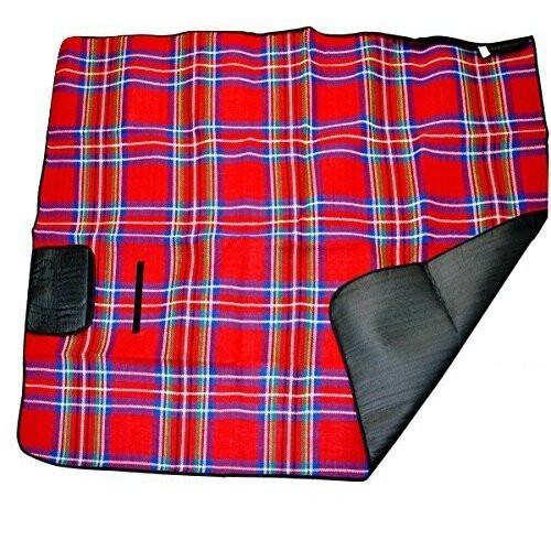 Extra Large Picnic Rug 170cm x 130cm - Waterproof Travelling Redwood ...