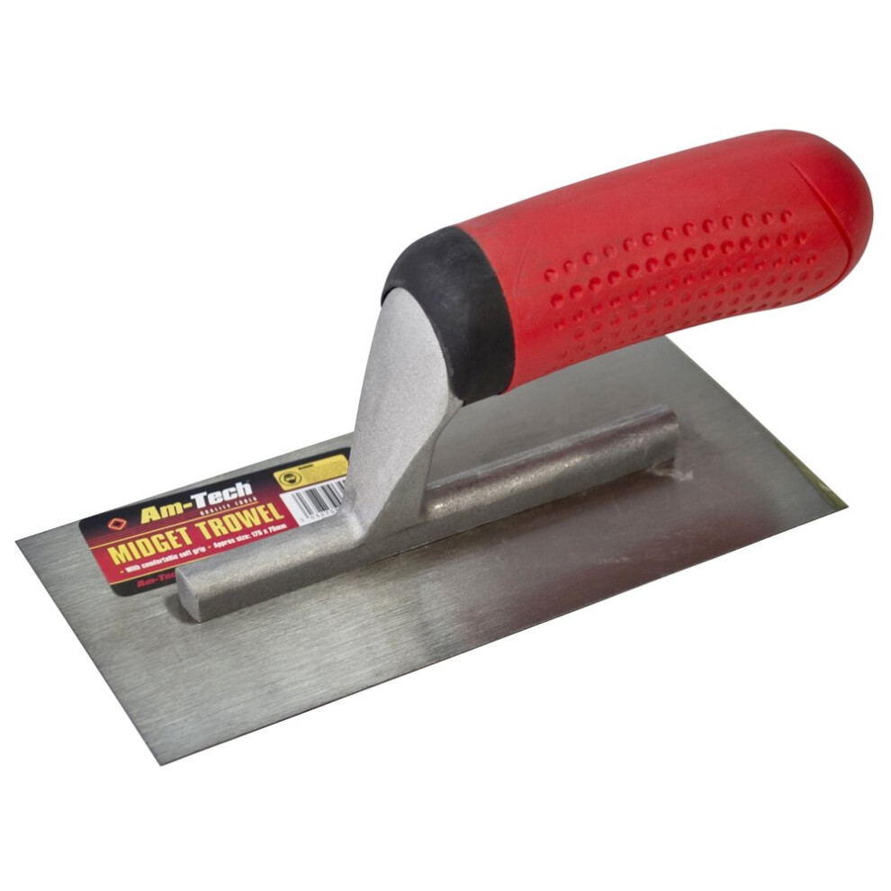 Midget Trowel - Soft Grip - Plastering Brick Float New Amtech Pointing Bucket - trowel midget ...