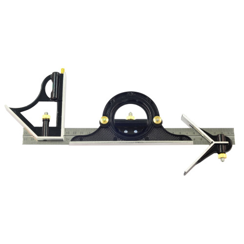 300mm Mini Combination Square - Set Rolson 50879 12inch Protractor ...