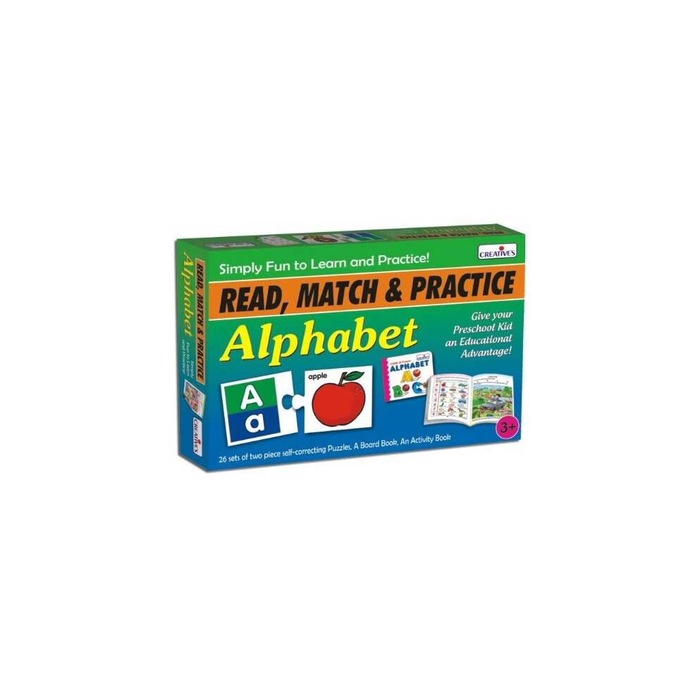 Read, Match And Practice Alphabet Pre-school Game - Cre1043 Creative ...