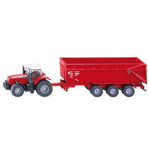 1:87 Siku Massey Ferguson Tractor With Trailer - 187 W 1844 - massey ferguson siku 187 tractor ...