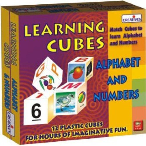 Creative Pre-school Alphabet & Number Learning Cubes - Preschool ...