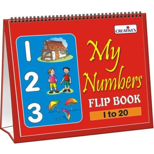 Creative Pre-school My Numbers Flip Book - Preschool Cre0558 ...