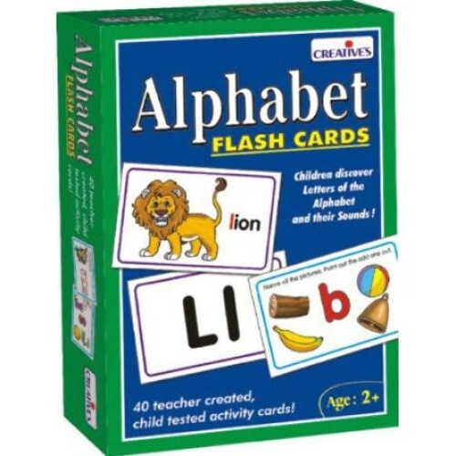 Pre-school Alphabet Flash Cards Game - Creative Educational Preschool ...