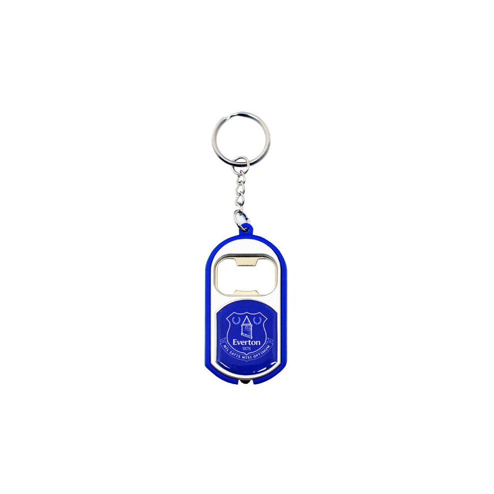 Everton Official Torch Light Bottle Opener Key Ring - Multi-colour ...